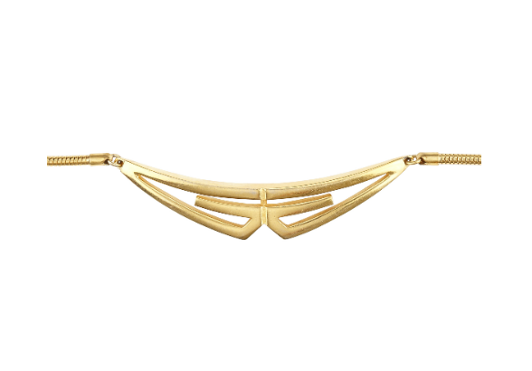 1976-Givenchy-Logo-Snake-Chain-Collar-Necklace-2 | Latest Revival