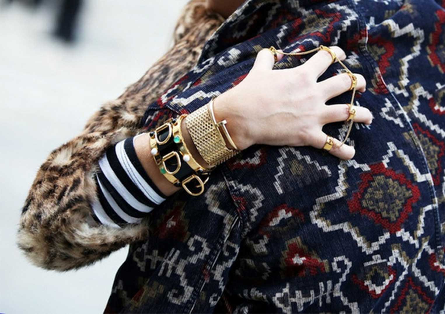 Eddie Borgo Inlaid D-Ring Cuff | Latest Revival